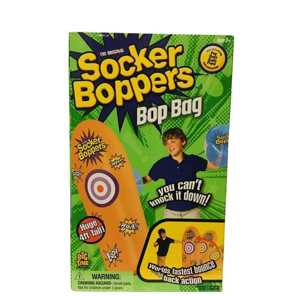 Big Time Toys | Toys | Socker Boppers Bop Bag 4 Feet Tall The Original ...